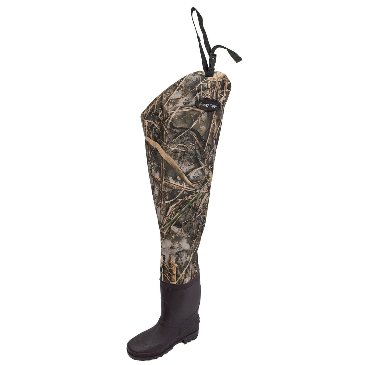 Frogg Toggs Mens Realtree MAX7 Rana II PVC Lug Sole Hip Wader – Waders