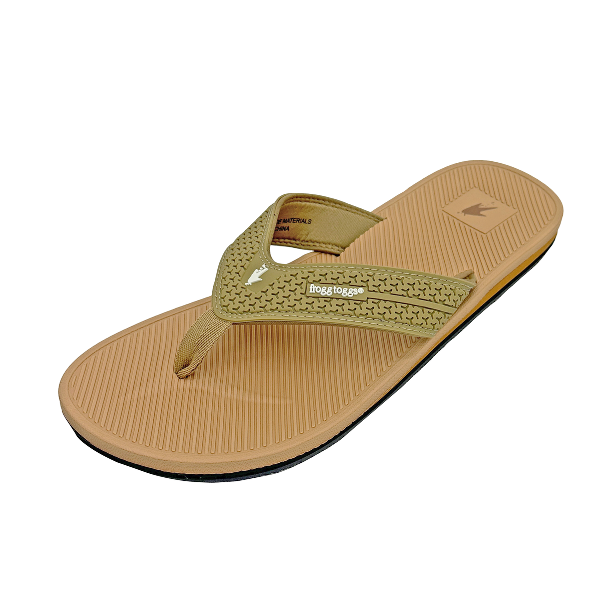 Frogg Toggs Mens Khaki Flipped Out Flip Flop Sandal – Waders
